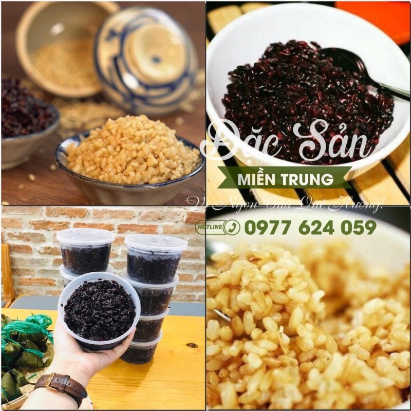 Cơm rượu nếp cẩm (500g) - BẾP NHÀ NÀNG