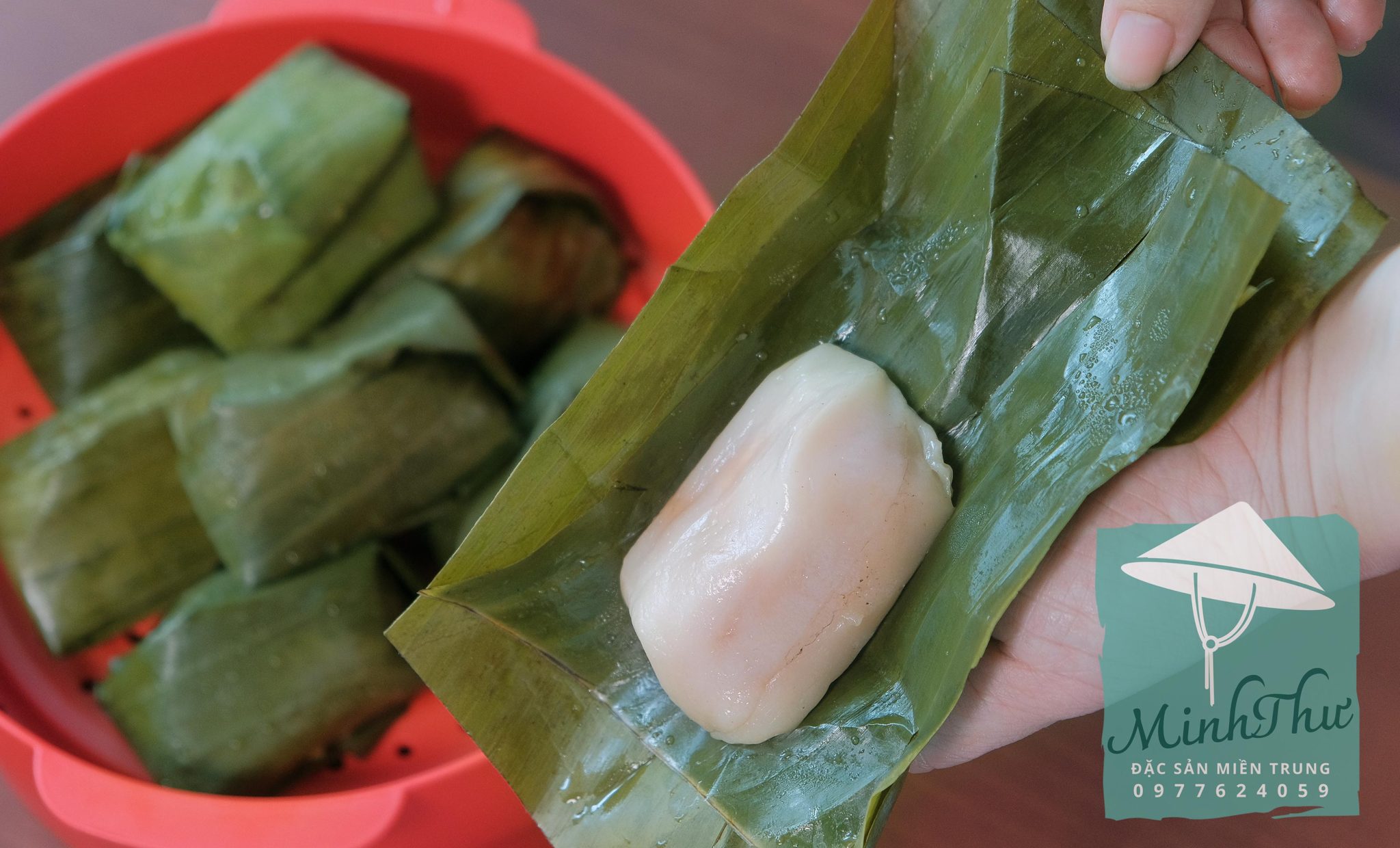 Bánh ít mặn gói lá (5 cái, bánh chín) - BẾP NHÀ NÀNG